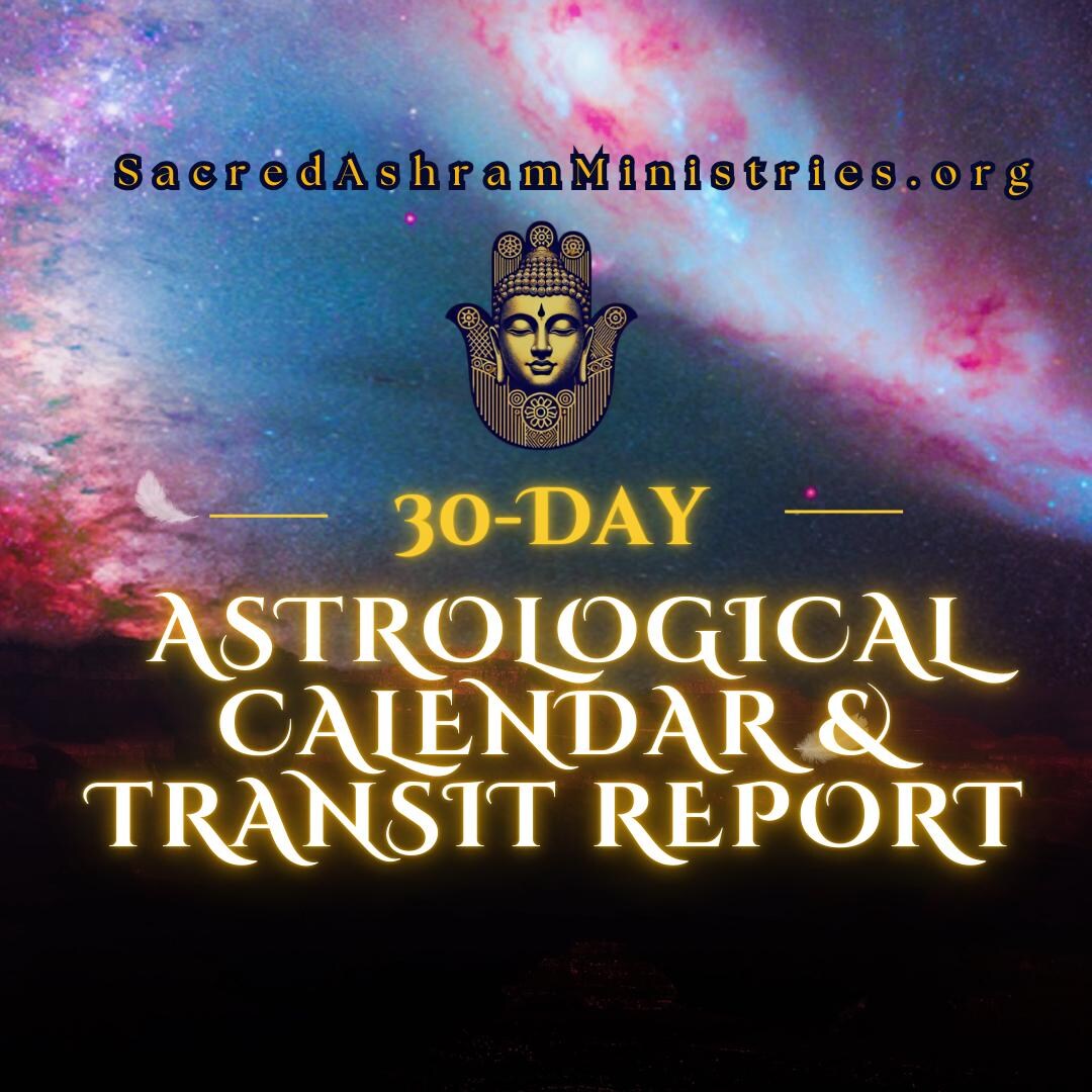 30-day Astrological Calendar & Transit Report: Unlock the Cosmic ...