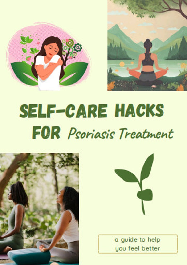 The Ultimate Self-care Guide for Psoriasis Treatment, Self Care Journal, Self Care Planner ...