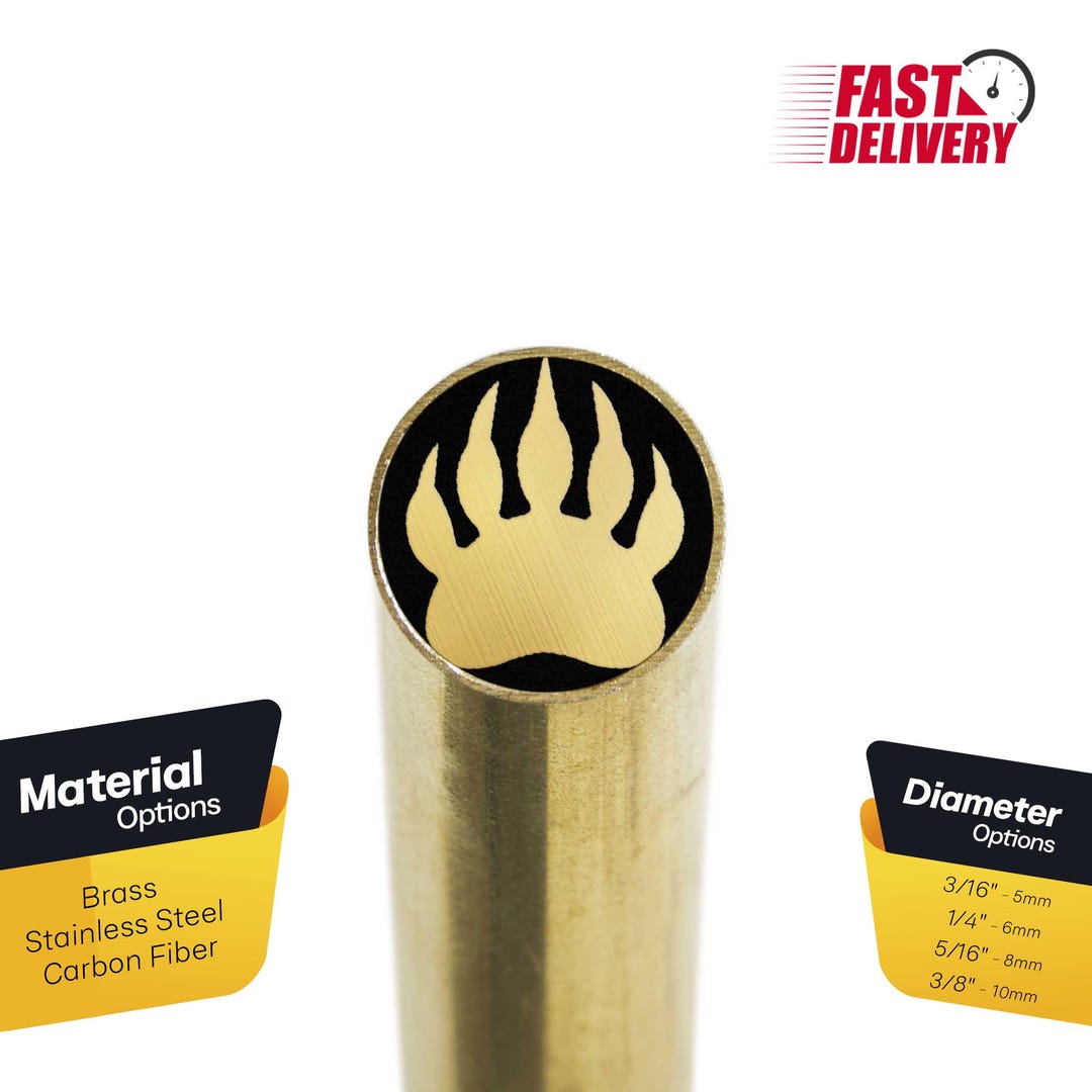 BEAR CLAW - 3/16in -1/4in- 5/16in -3/8in Mosaic Pin for Fixed Blade ...