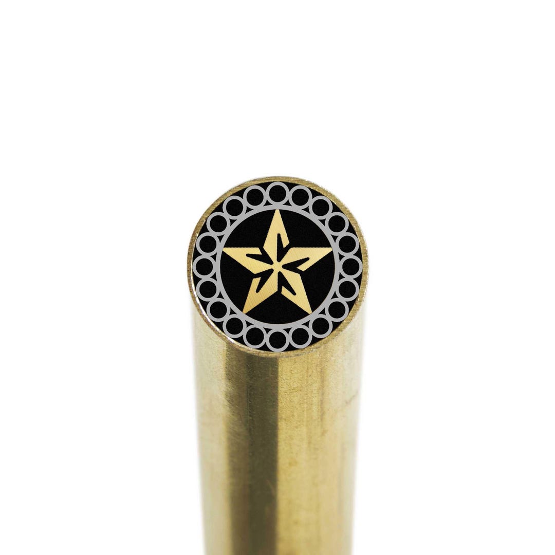 PREMIUM STAR - 5/16in - Mosaic Pin for Fixed Blade Knife Handle Scale ...