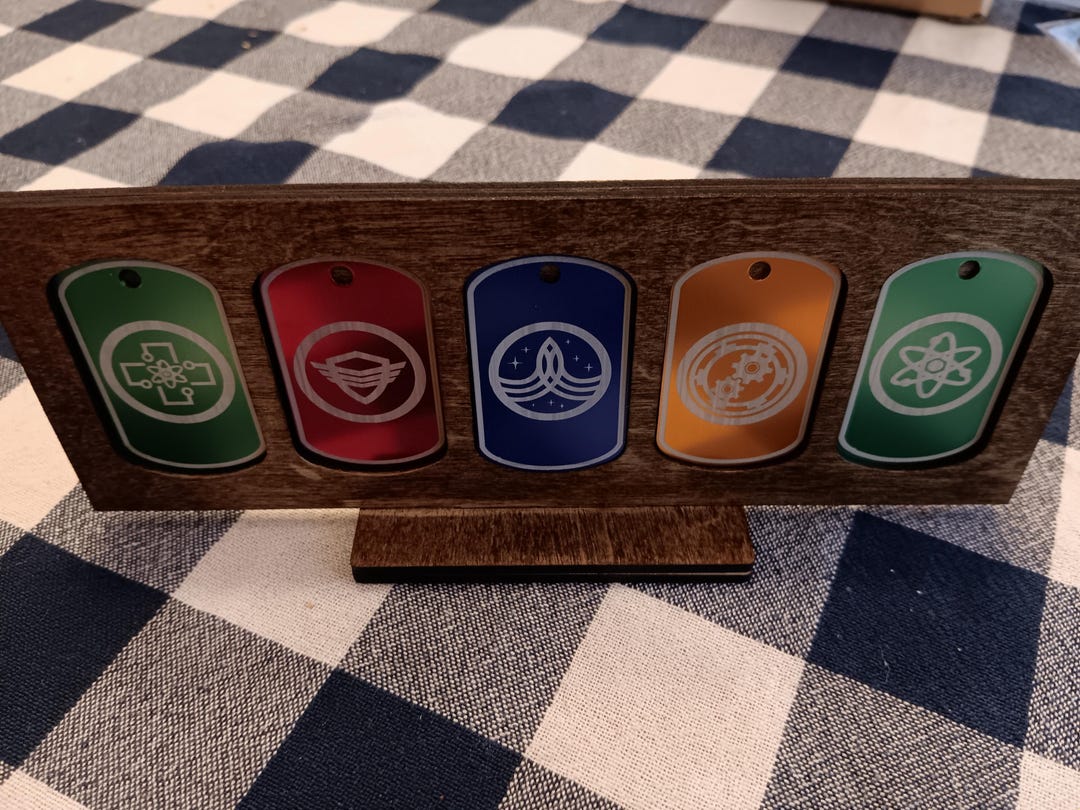 Orville Badge Dog Tags - Etsy