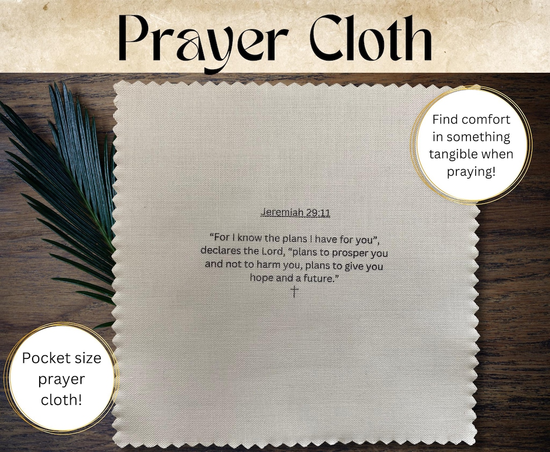 Prayer Cloth, Simple, Minimalist, Christian Gift, Mini Quilt, Mini ...