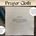 Prayer Cloth, Simple, Minimalist, Christian Gift, Mini Quilt, Mini ...