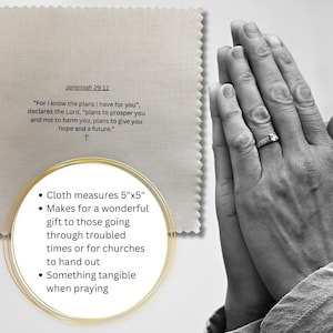 Prayer Cloth, Simple, Minimalist, Christian Gift, Mini Quilt, Mini ...
