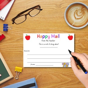 Teacher Mail, Happy Mail, Note From the Teacher, Teacher Report ...