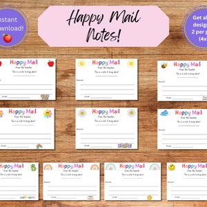 Teacher Mail, Happy Mail, Note From the Teacher, Teacher Report ...