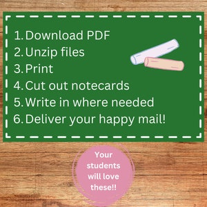 Teacher Mail, Happy Mail, Note From the Teacher, Teacher Report ...