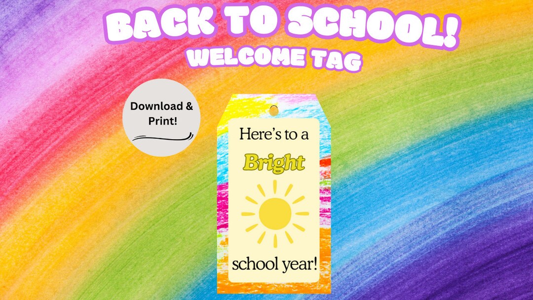 Welcome Back, Back to School, Sun, Bright, Teacher Era, Student, Gift ...