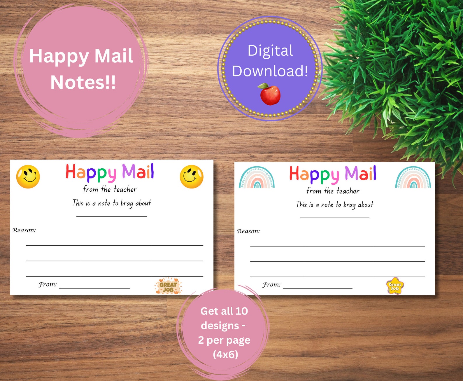 Teacher Mail, Happy Mail, Note From the Teacher, Teacher Report ...