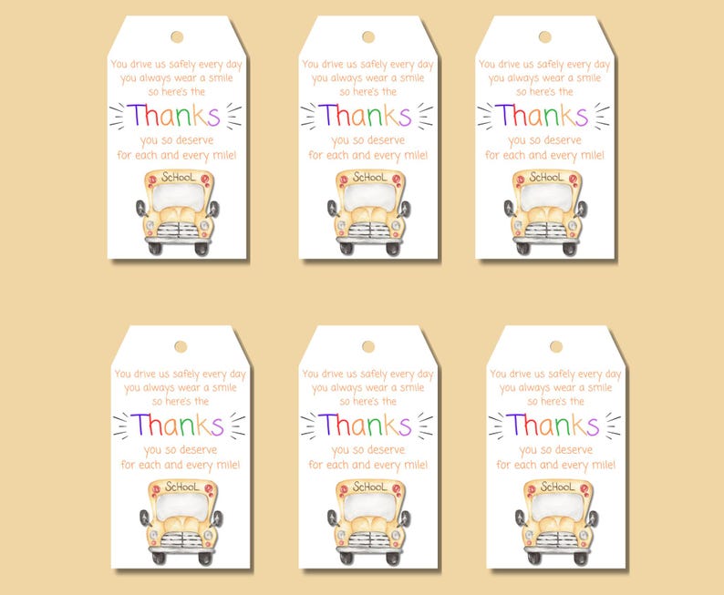 Appreciation Gift Tags Personalized Appreciation Tags Personalized ...