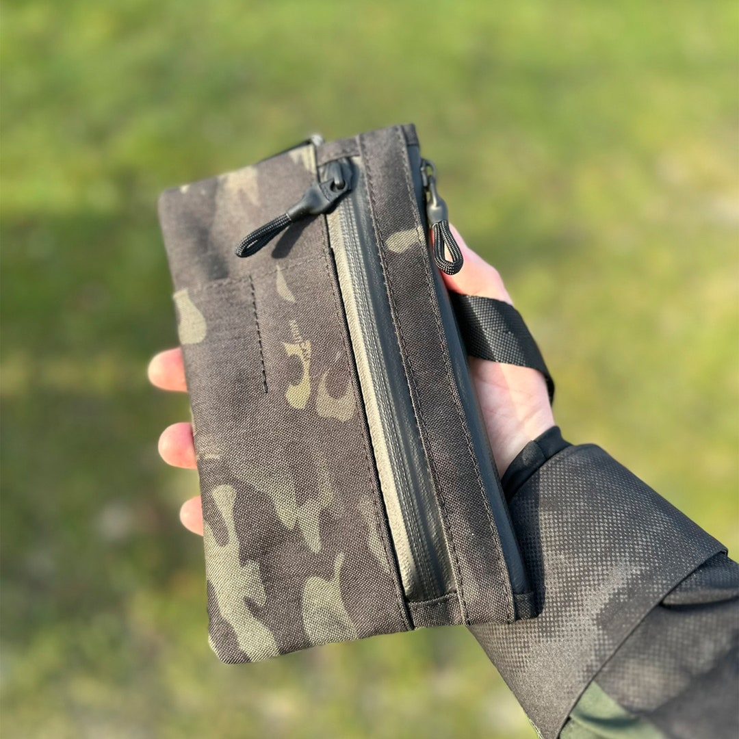 EDC Wallet Tactical, Zippered Wristlet Phone Wallet, EDC Pocket ...