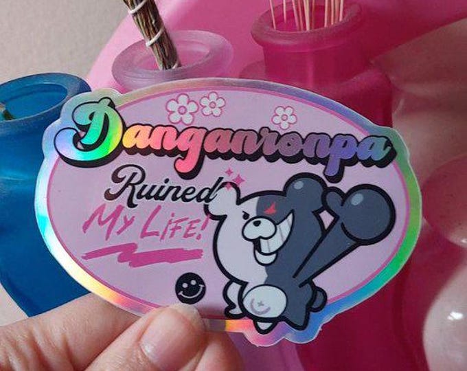 Danganronpa Ruined My Life! Sticker - Etsy