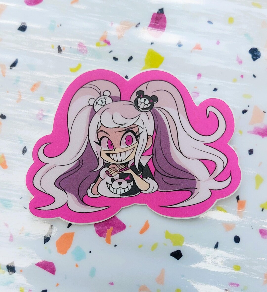 Junko Enoshima Danganronpa Sticker - Etsy