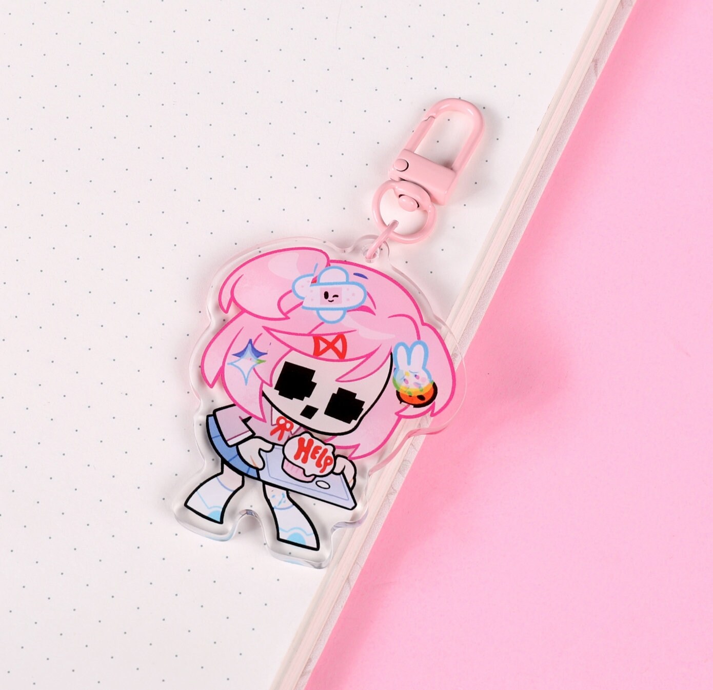 DDLC Double Sided Charm - Etsy Canada