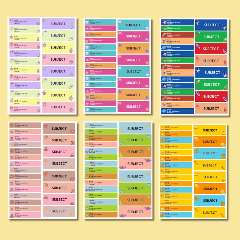 Sticker Labels - Etsy