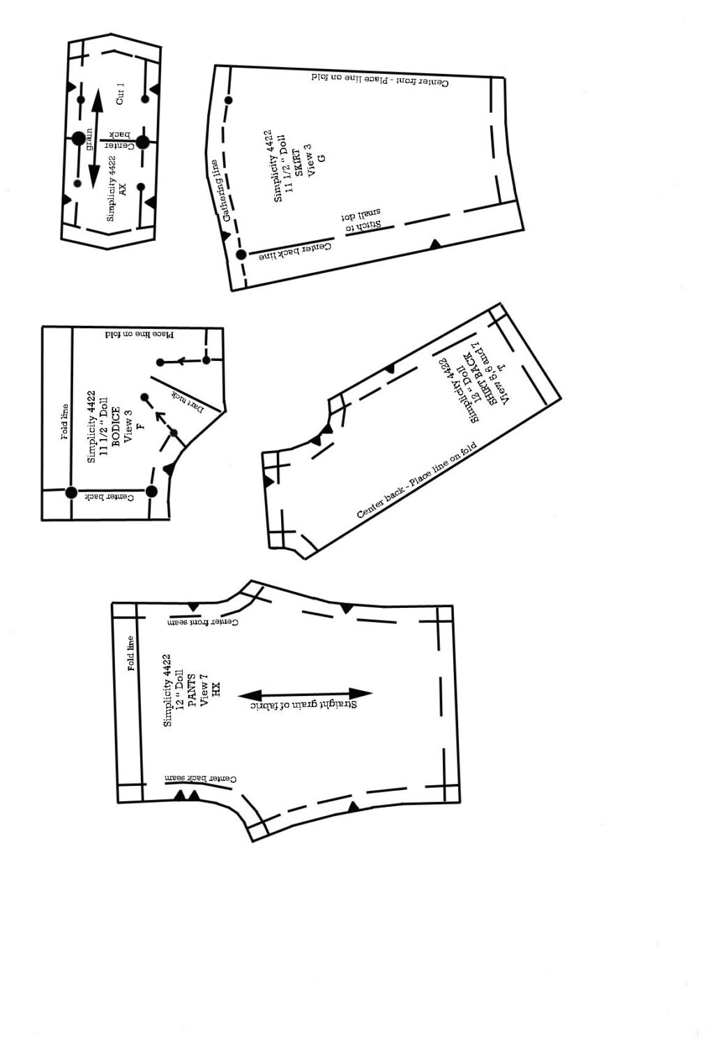 1960's Simplicity 4422 Barbieken and Other Teenage Doll - Etsy