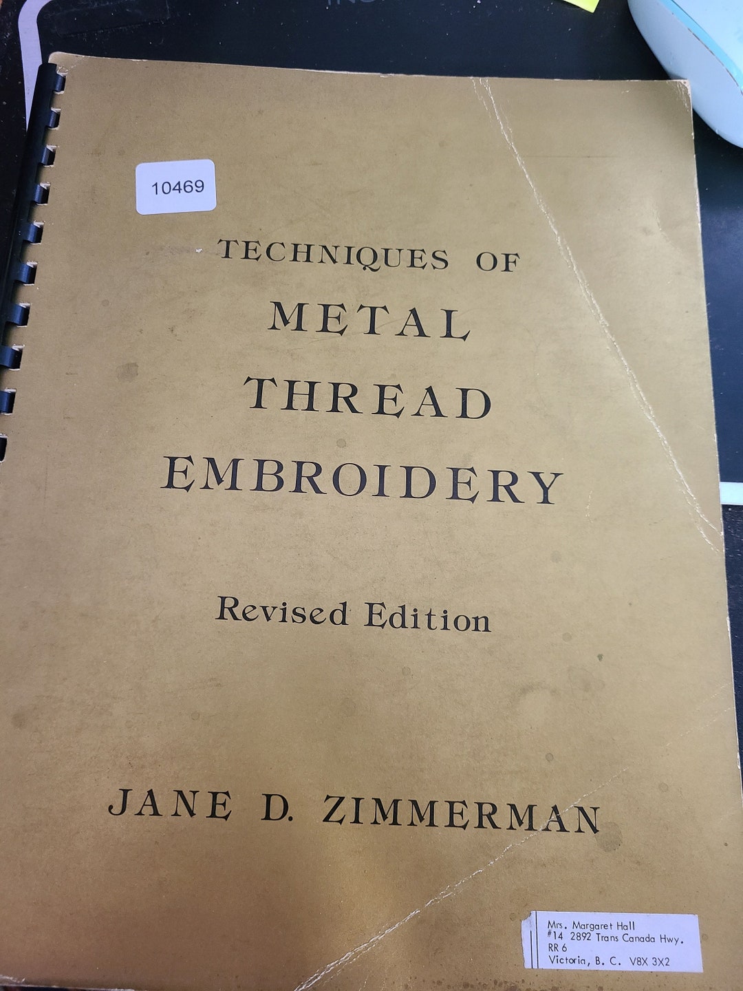 1980's Techniques of Metal Thread Embroidery - Jane Zimmerman - Etsy