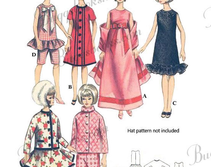 Vintage Simplicity 6207 8 Inch Penny Brite and Others Doll - Etsy
