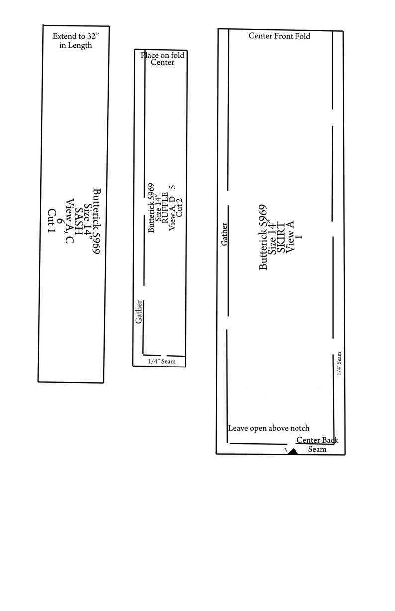 Butterick 5969 Reproduced Doll Sewing Pattern for 14 Inch Toni Doll - Etsy