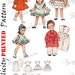 1960's 11 1/2 Inch Doll Sewing Pattern Simplicity 5731 PDF - Etsy