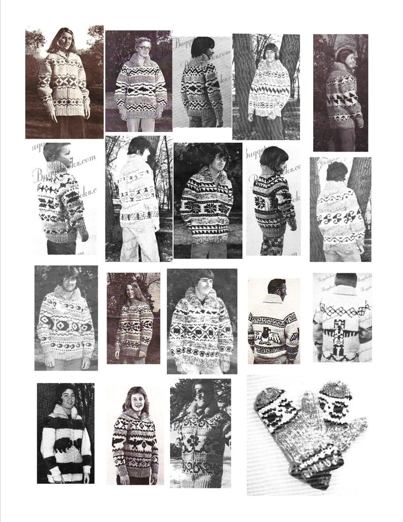 64 White Buffalo, Chinook, Cowichan Indian Sweater,hat Knitting ...