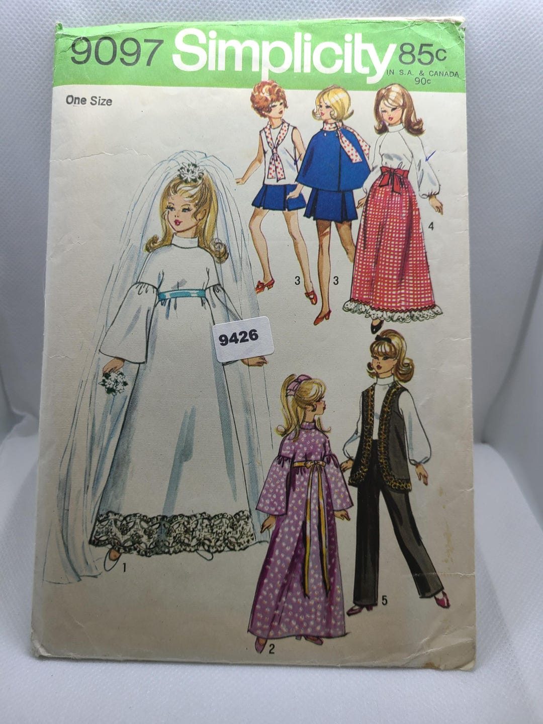 Simplicity 9097 - Barbie Sewing Patterns - Original - Barbie, Julia and ...