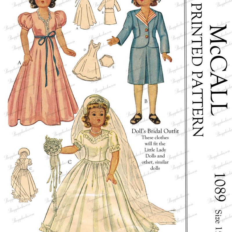 Vintage Little Lady Patterns - Etsy