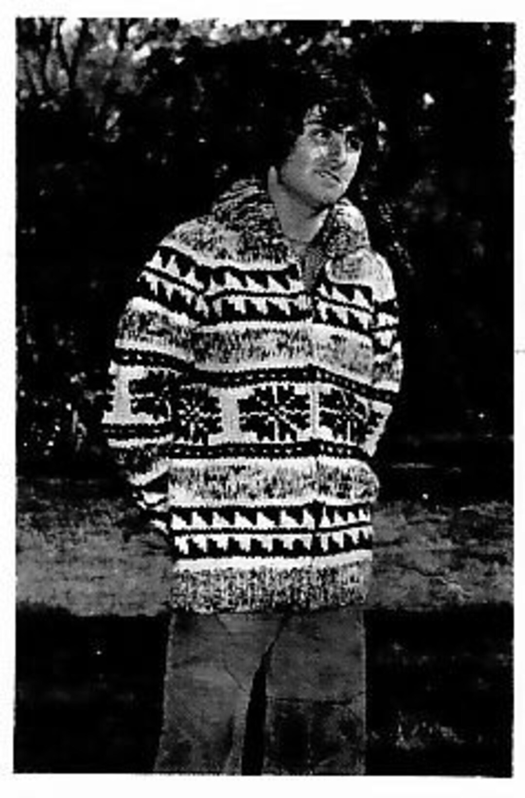 White Buffalo Adult Graphed Indian Sweater Pattern PDF - No. 10 - Bonus ...