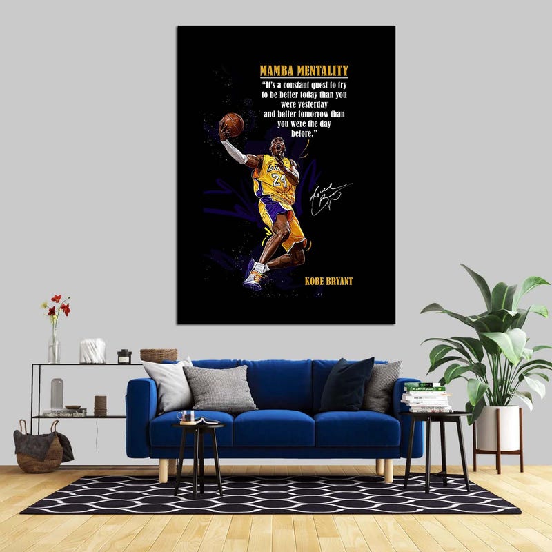 Kobe Bryant Poster - Etsy