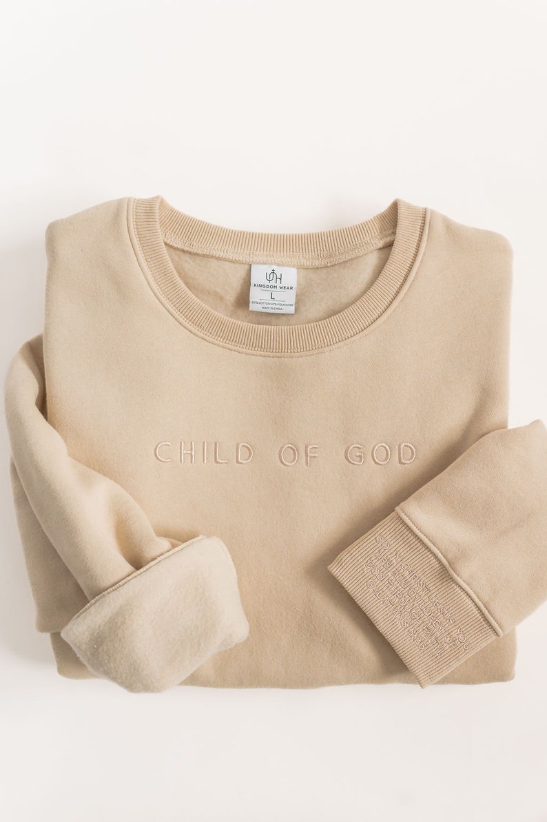 Cozy Christian Women's Embroidered Premium Sweater With Scripture ...