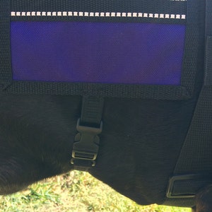 CozyHorse Service Dog Cape/Vest for mobility Harness PURPLE | Etsy