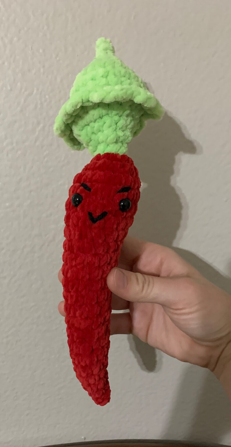 Crochet Chili Pepper Pop-it Fidget - Etsy