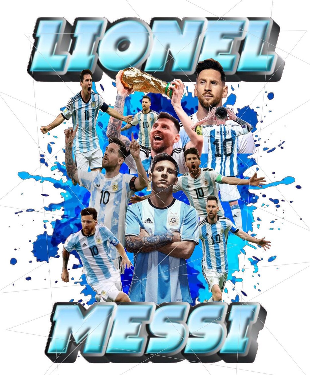 El Cabra, Campeón del mundo, messi png, archivo digital, cricut ...