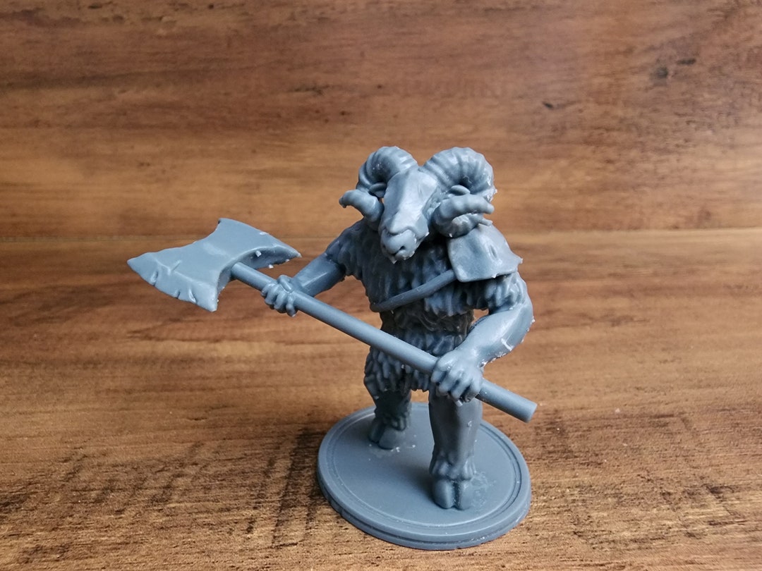 Minotaur Resin Miniature - Etsy