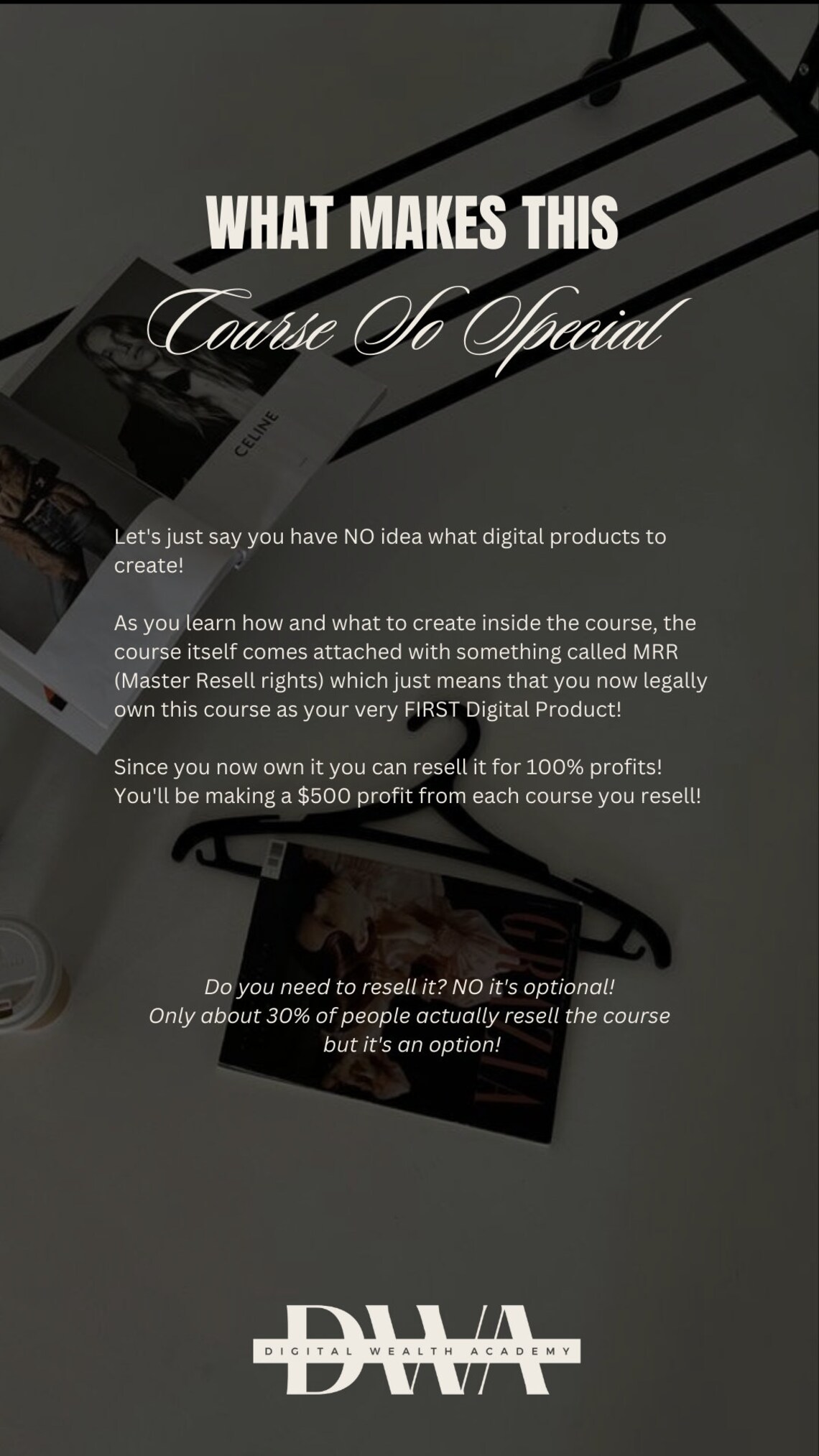 DWA Digital Wealth Academy Digital Marketing Course MRR Resell 15 X ...