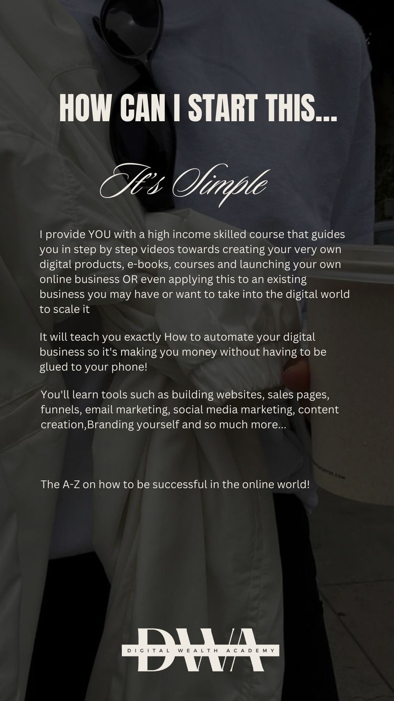 DWA Digital Wealth Academy Digital Marketing Course MRR Resell 15 X ...