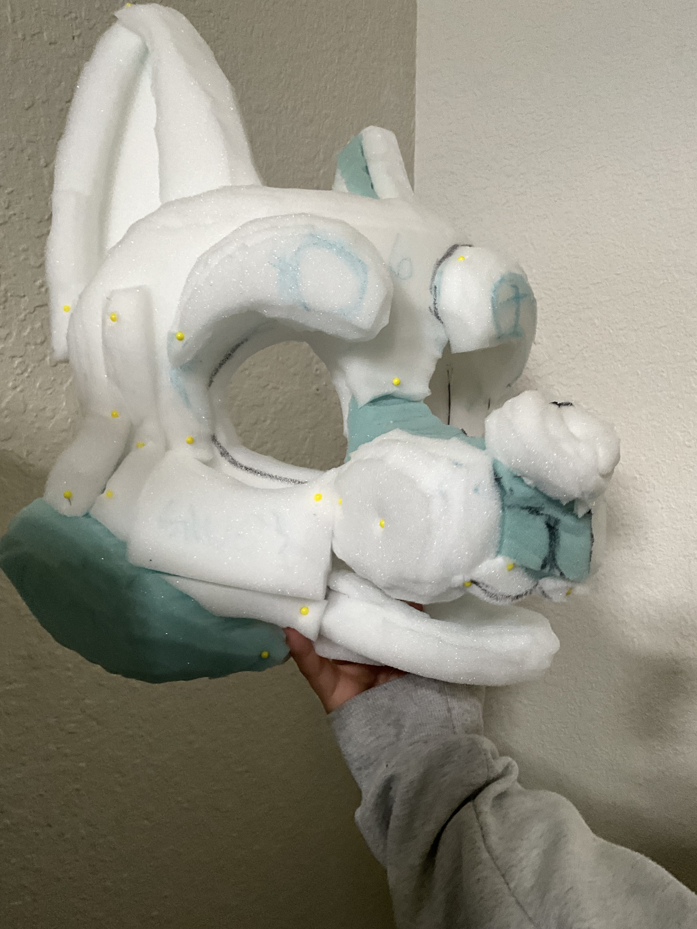 Premade Fursuit Dog Head Base - Etsy