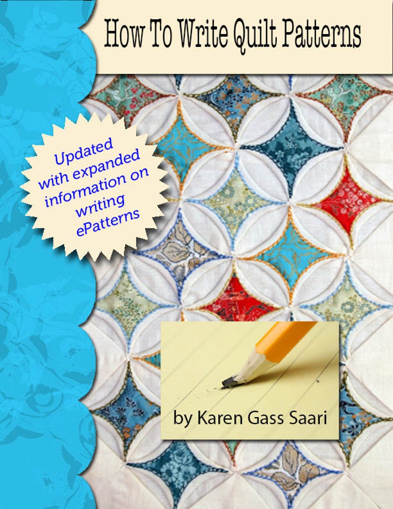 Updated - How to Write Quilt Patterns Ebook Instand Download #0512 - Etsy