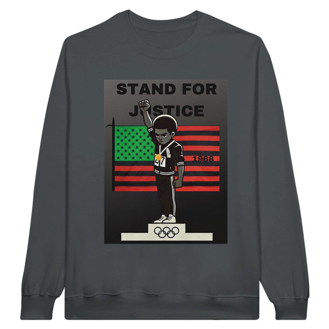 Black Fist 1968 Olympics Protest Black History Tee, Black Pride, Stand ...