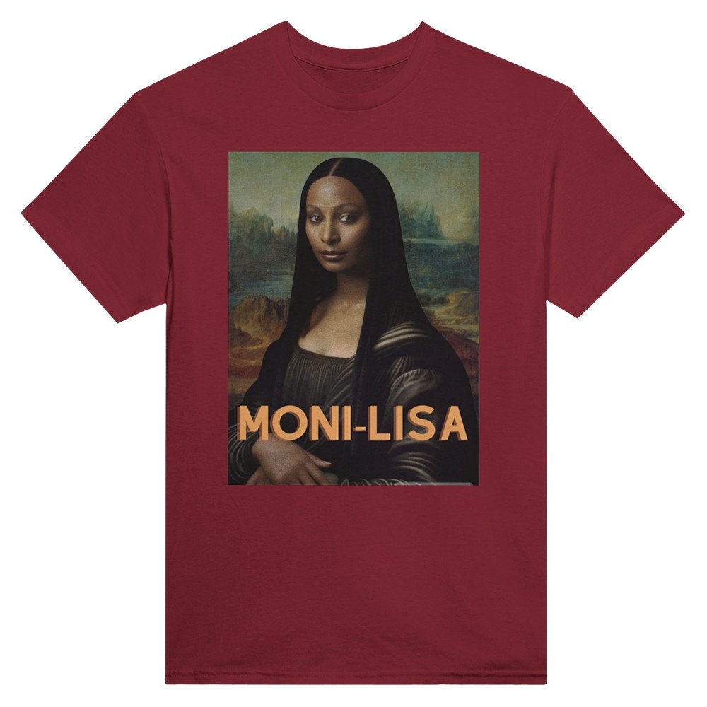 Black Mona Lisa Shirt, Leonardo Da Vinci Black Women Tshirt, Mona Lisa ...