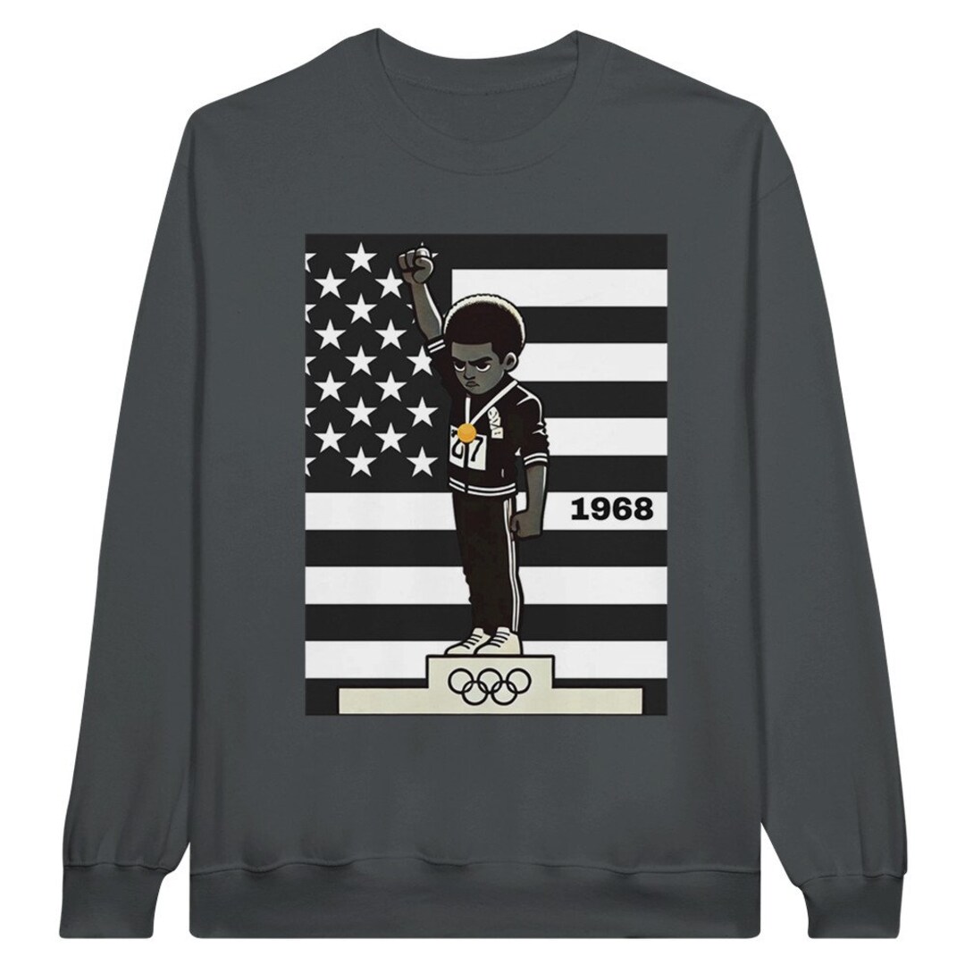 1968 Olympics Protest, Black History Tee, Stand for Justice Tee, Black ...