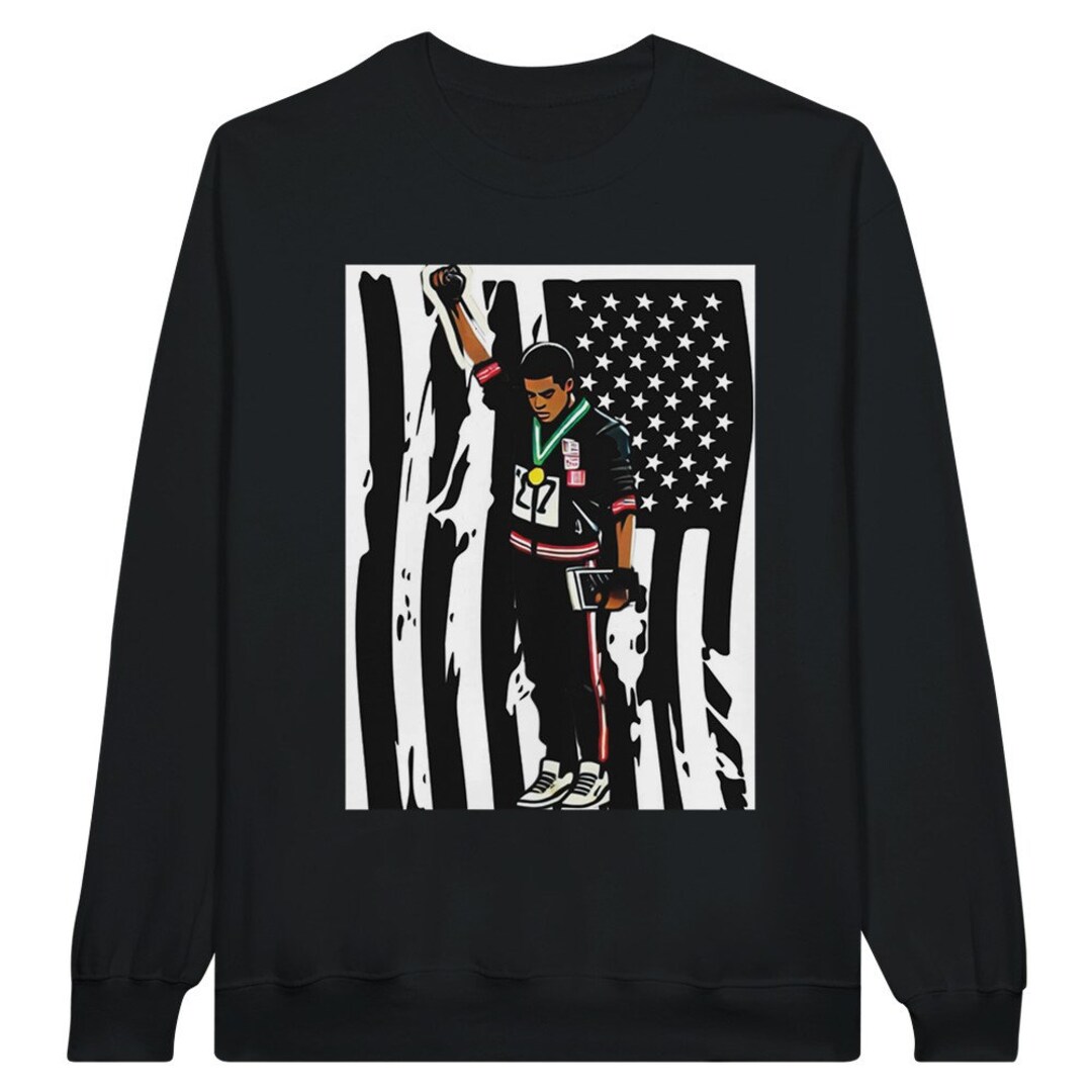 1968 Olympics Protest, Black History Tee, Stand for Justice, Black Fist ...