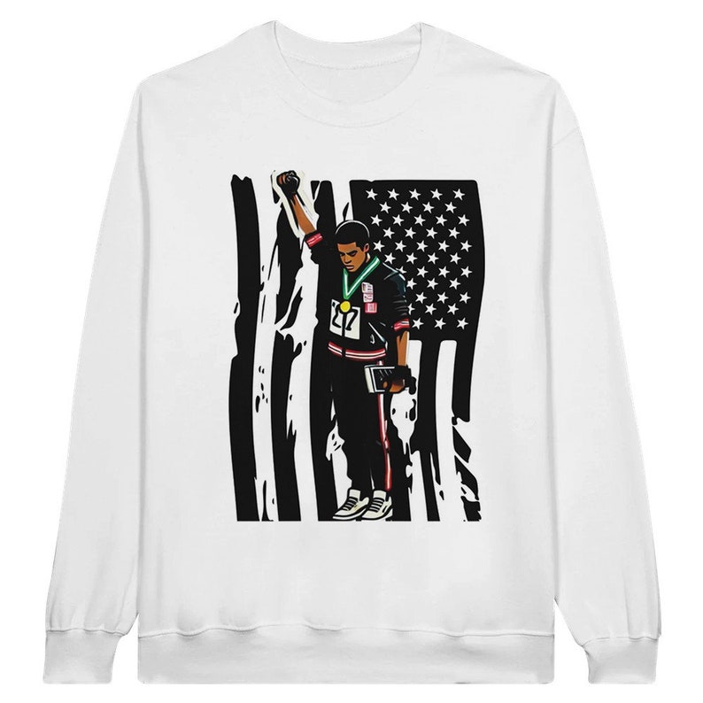 1968 Olympics Protest, Black History Tee, Stand for Justice, Black Fist ...