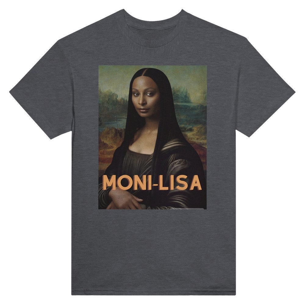 Black Mona Lisa Shirt, Leonardo Da Vinci Black Women Tshirt, Mona Lisa ...