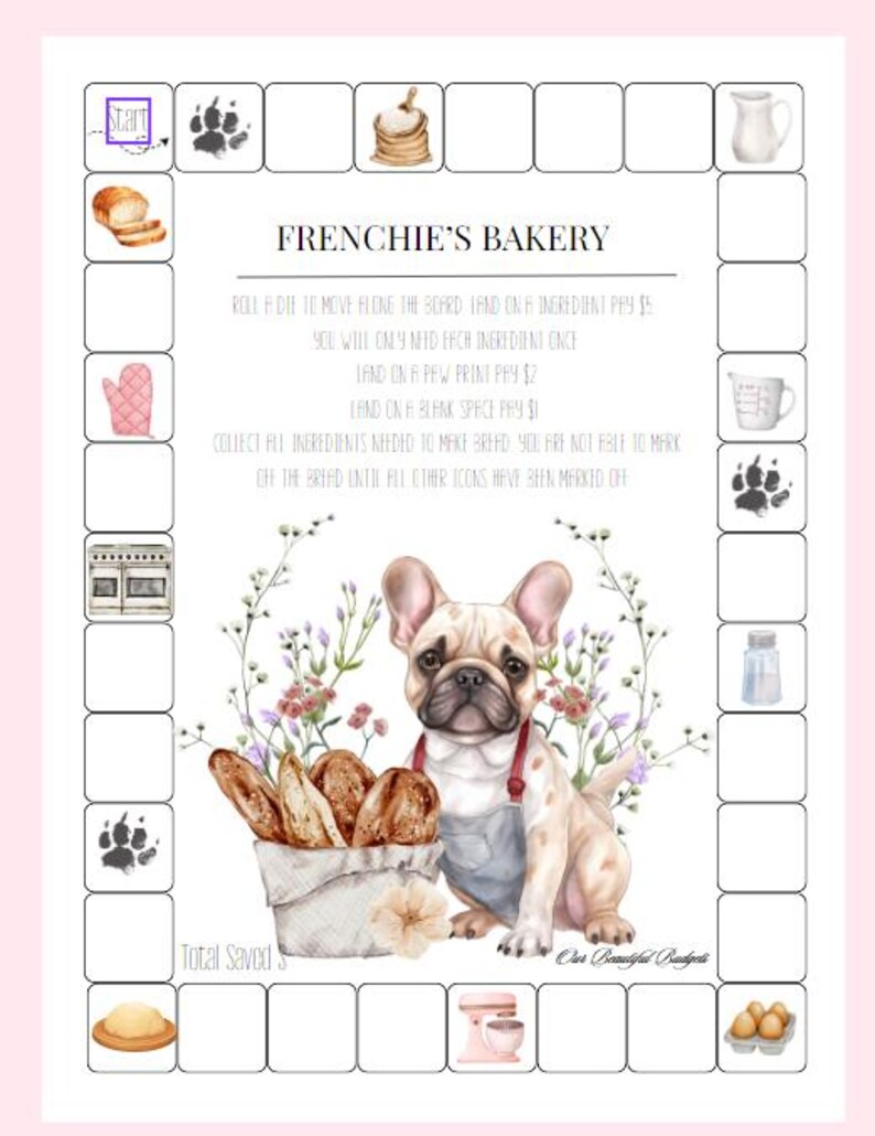 Digital Download Frenchie's Bakery - Etsy