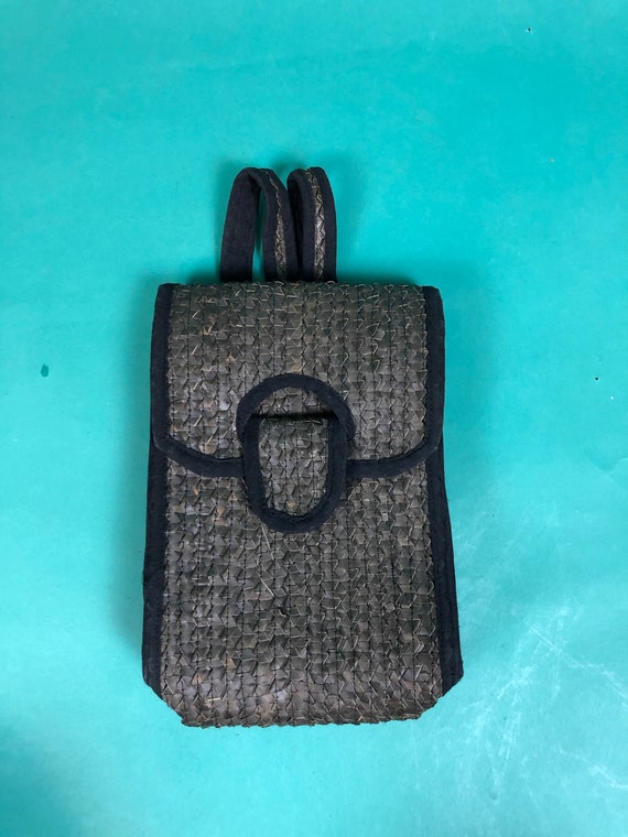 Wicker backpack bag - Gem