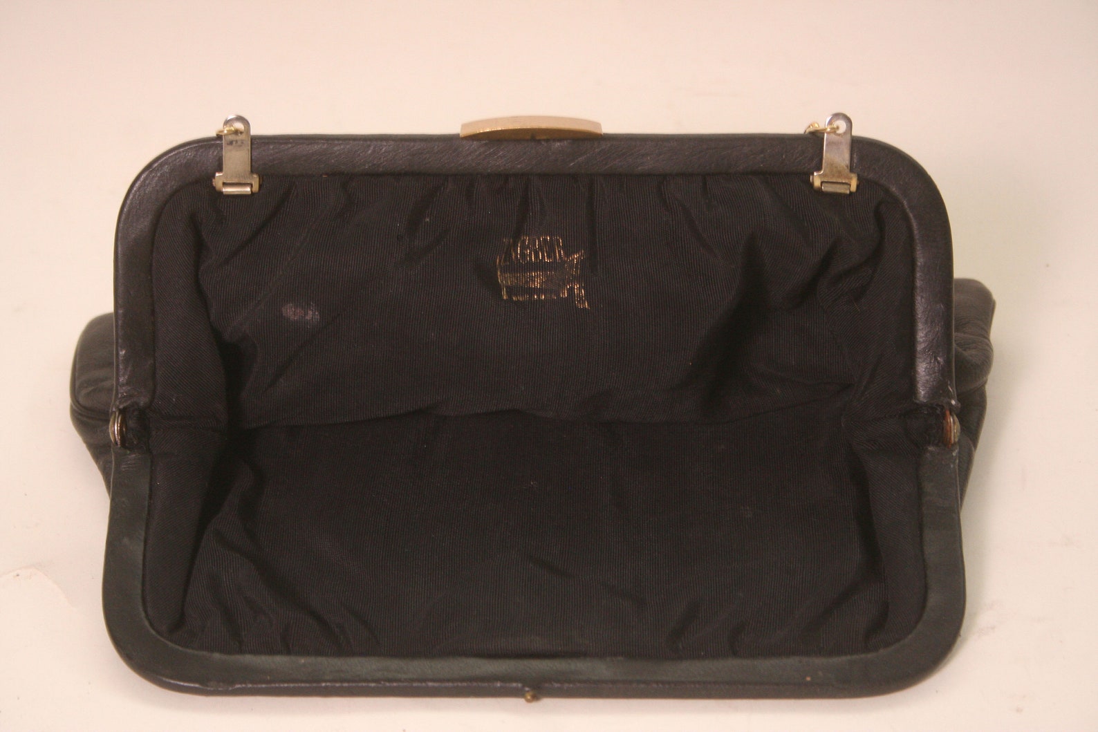 Vintage 1940s Black Ultra Soft Leather Ingber Clutch Purse - Etsy