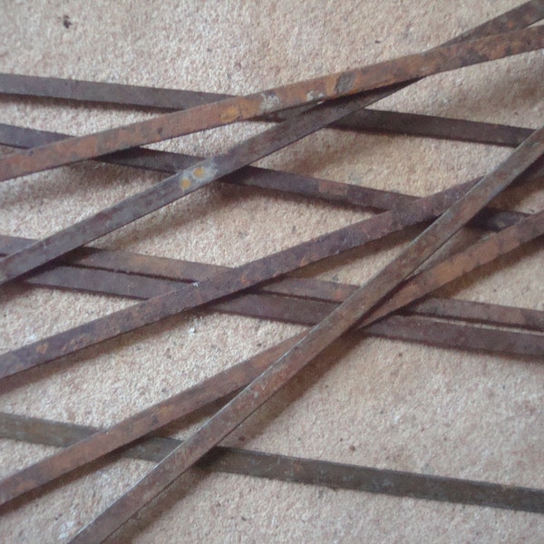 Rustic Metal Straps - Etsy