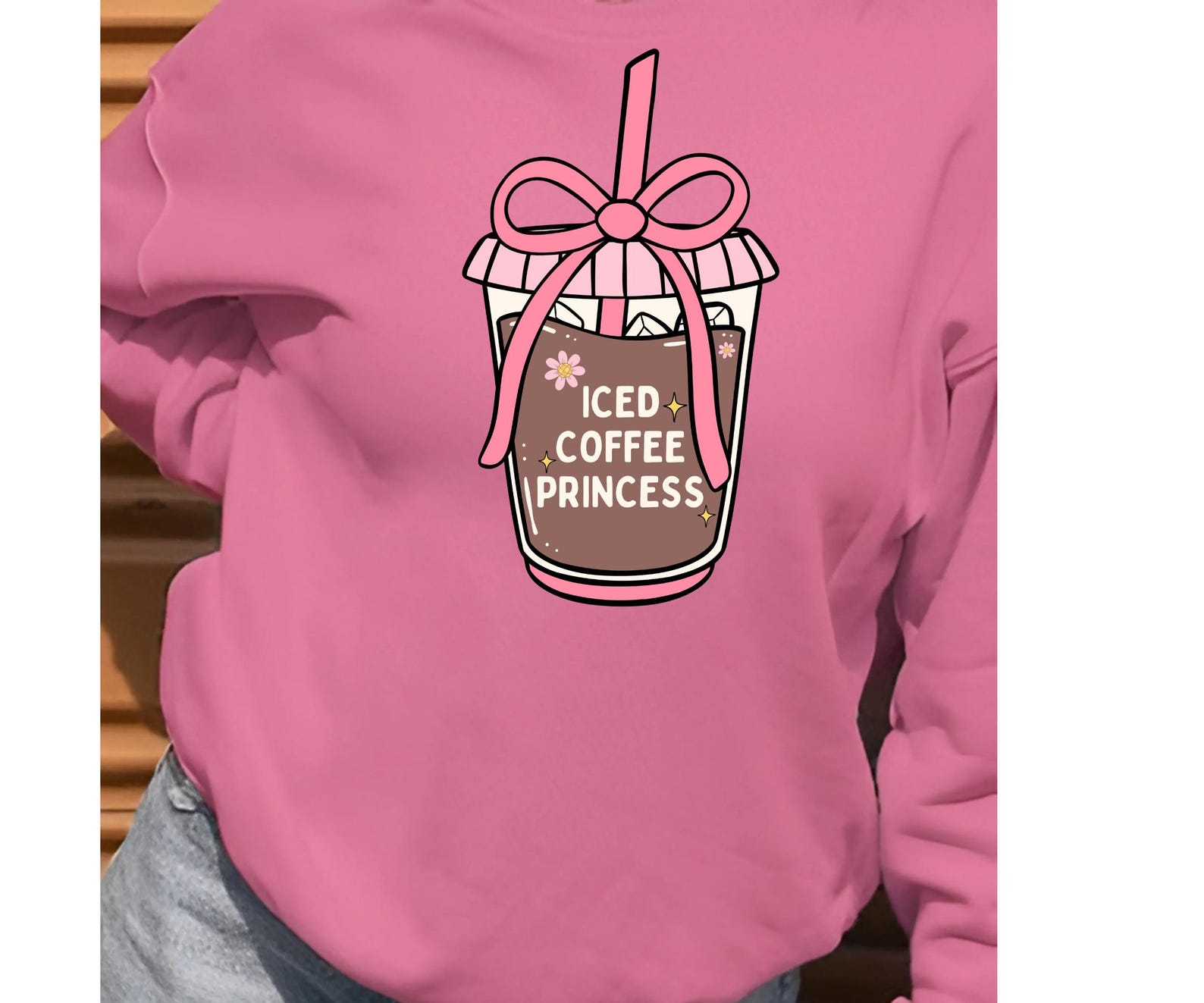 Iced Coffee Princess PNG, Trendy Png,aesthetic Cute Popular Coffee Png ...