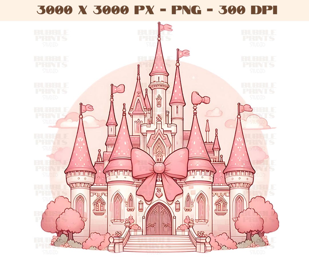 Best Day Ever Png, Retro Colorful Castle Png, Watercolor Castle Png ...